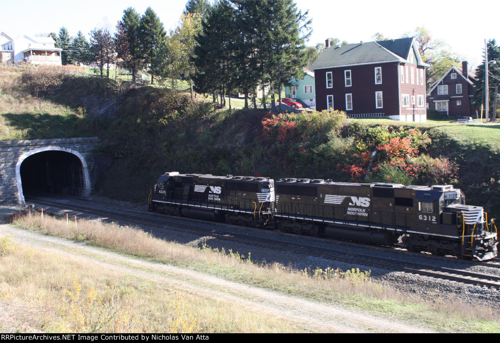 NS 6312 and 6325 run back for more work light